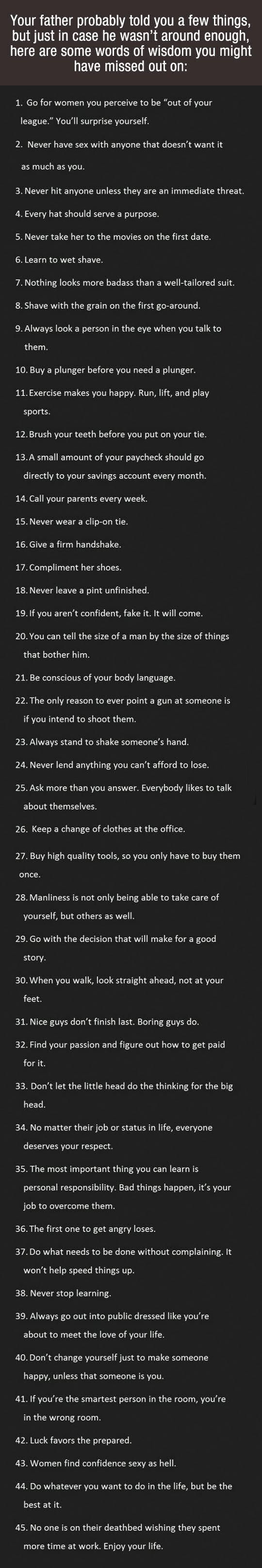 45 Ultimate Tips For Men Pictures, Photos, and Images for Facebook ...