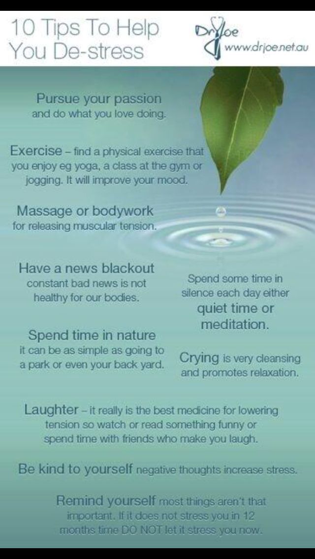 10 Tips To Help You De-Stress Pictures, Photos, and Images for Facebook ...