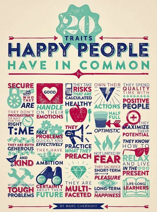 20 Traits Happy People Have In Common Pictures, Photos, and Images for ...