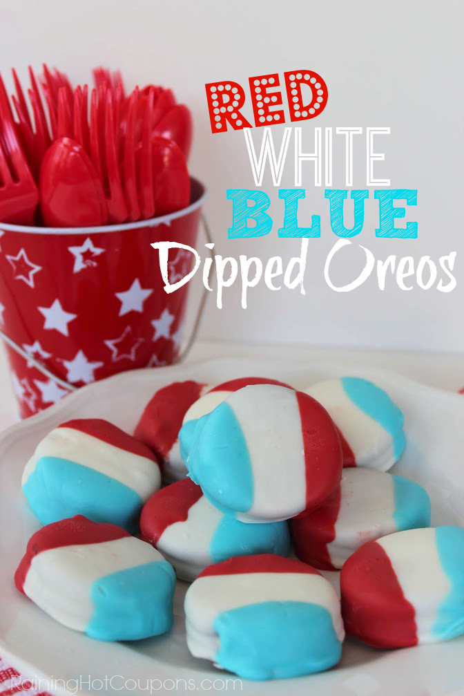 Red, White And Blue Dipped Oreos Pictures, Photos, and Images for ...