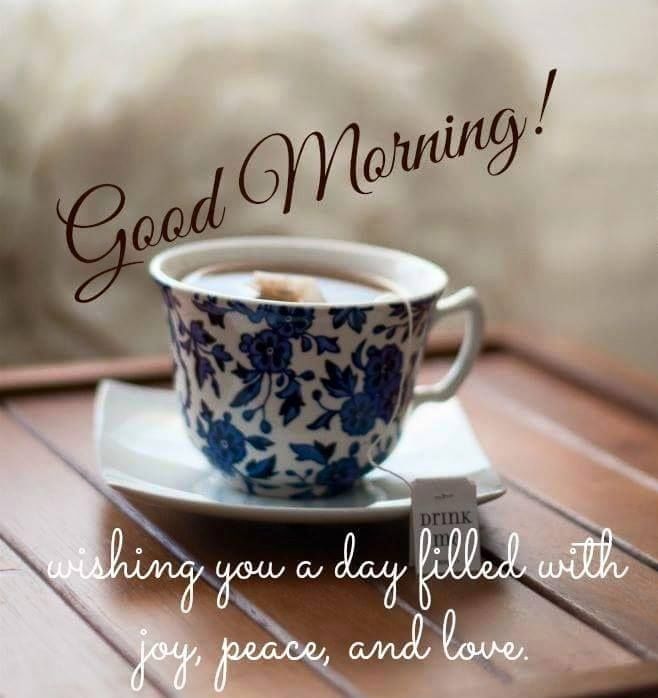 Good Morning Wishing You A Day Filled With Peace And Love Pictures ...