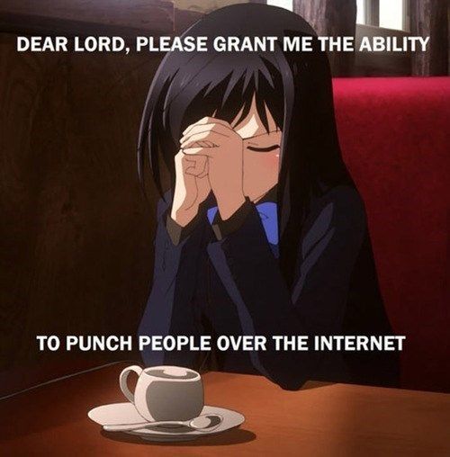 Dear Lord, Please Grant Me The Ability To Punch People Over The ...