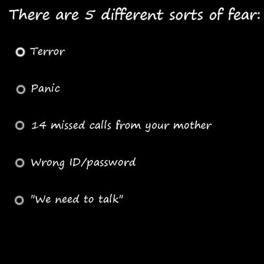 Five Types Of Fear Pictures, Photos, and Images for Facebook, Tumblr ...