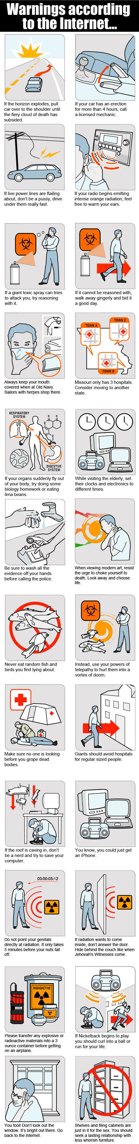 Warnings According To The Internet… Pictures, Photos, and Images for ...