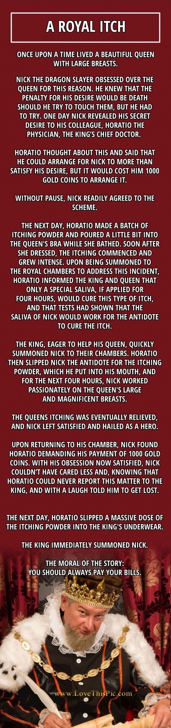 A Royal Itch Pictures, Photos, and Images for Facebook, Tumblr ...