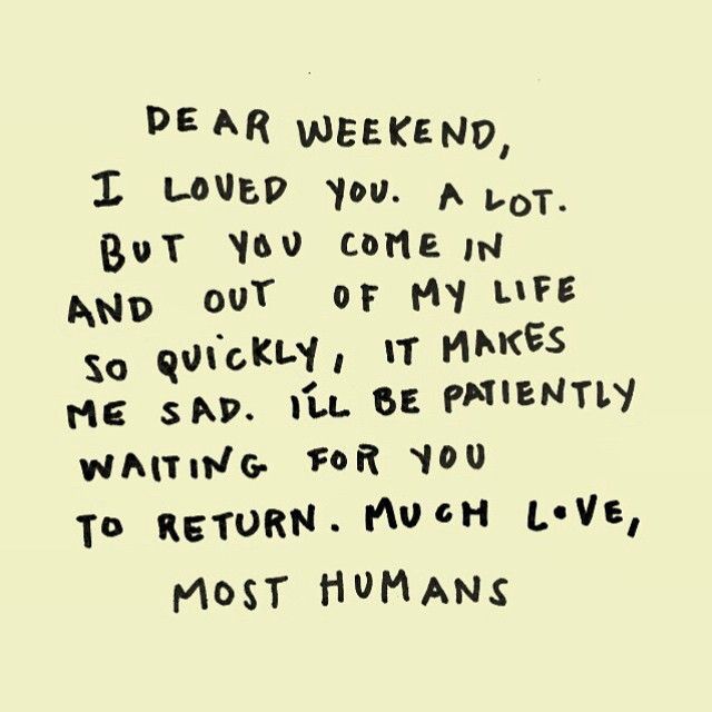 Goodbye Weekend Pictures, Photos, and Images for Facebook, Tumblr ...