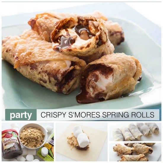 Crispy Smores Spring Rolls Recipes Pictures, Photos, and Images for ...