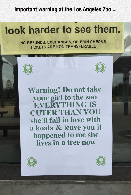 Warning At The Zoo Pictures, Photos, and Images for Facebook, Tumblr ...