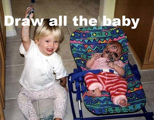 Draw All The Baby Pictures, Photos, and Images for Facebook, Tumblr ...