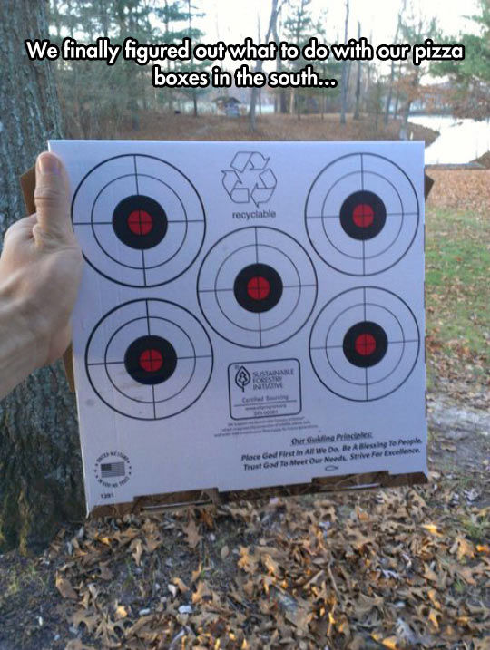 How To Reuse Pizza Boxes In The South Pictures, Photos, and Images for ...