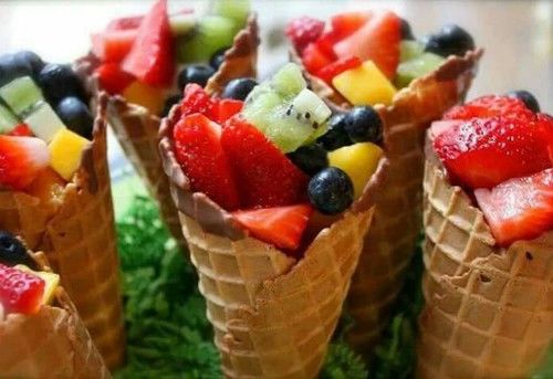 Fruit Salad Cones Pictures, Photos, and Images for Facebook, Tumblr ...