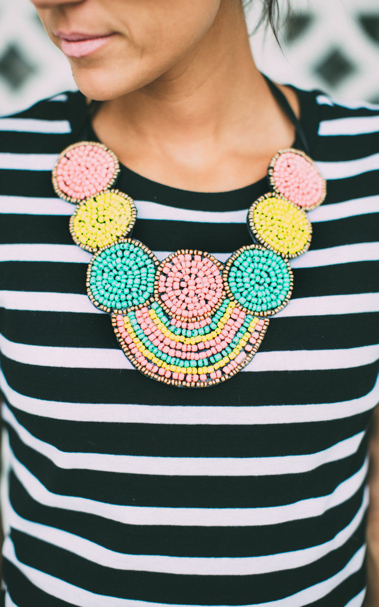 Circle Beaded Bib Necklace Pictures, Photos, and Images for Facebook ...
