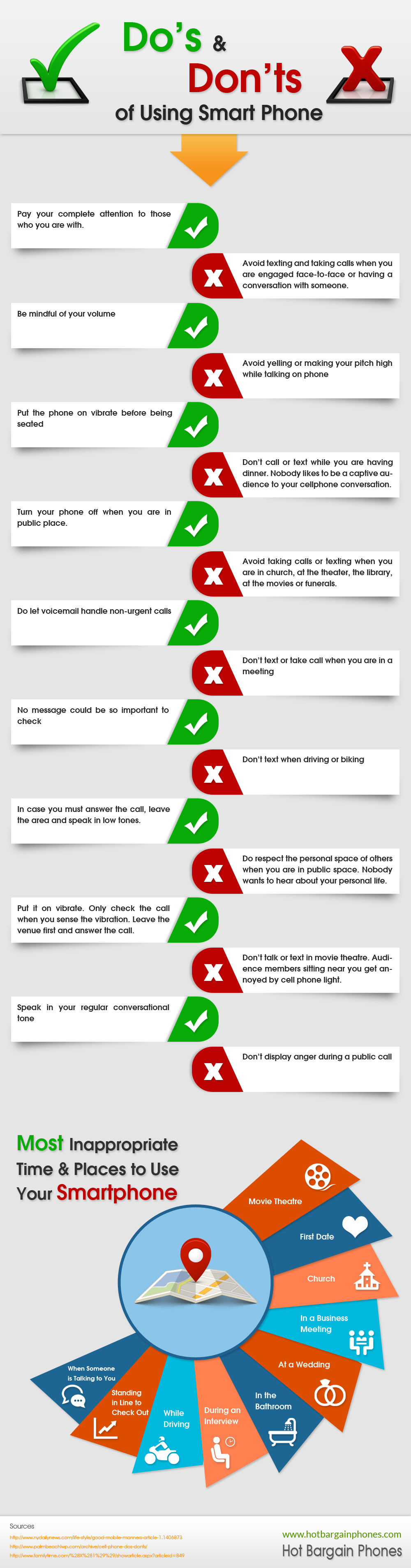 Do's And Don'ts Of Using Smart Phones Pictures, Photos, and Images for ...