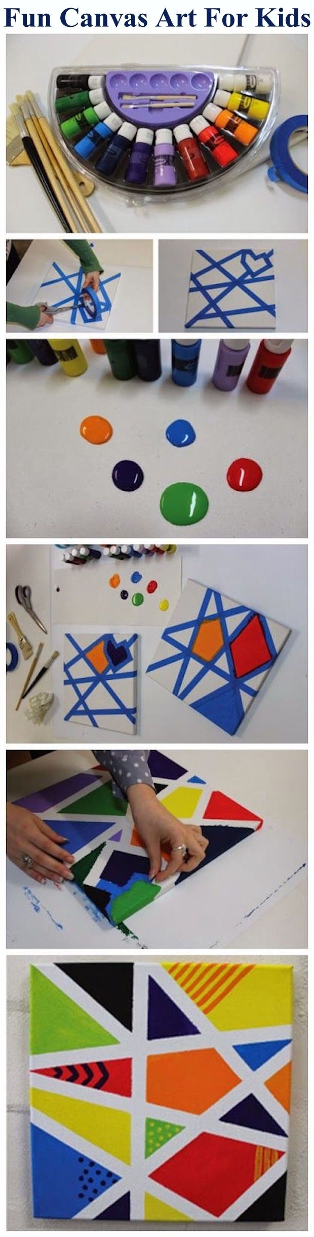 Fun Canvas Art For Kids Pictures, Photos, and Images for Facebook ...