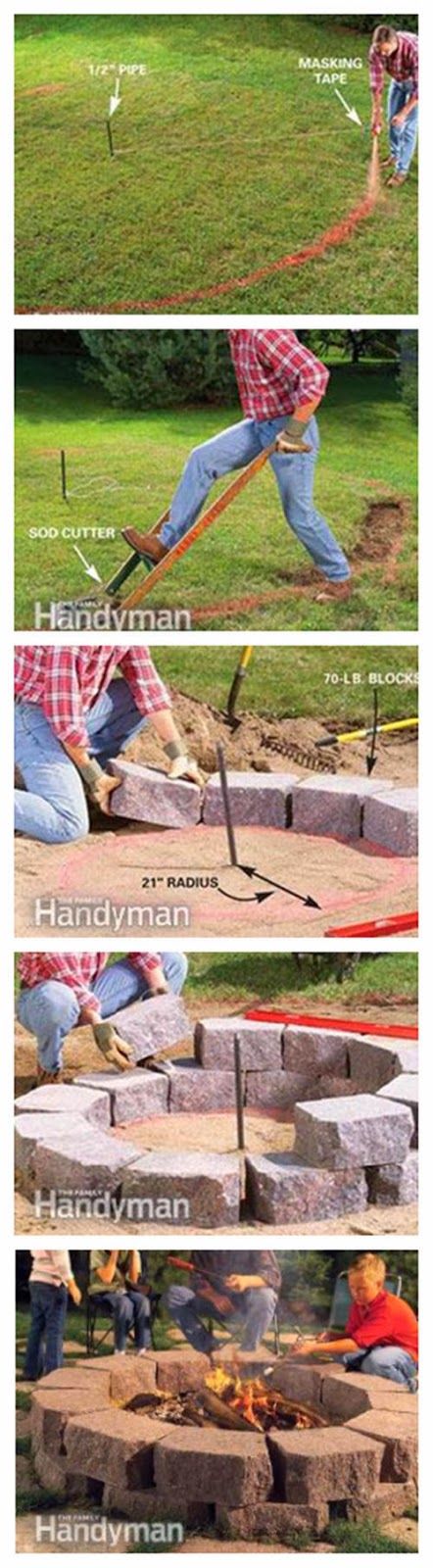 How To Build A Stone Fire Ring Pictures, Photos, and Images for ...