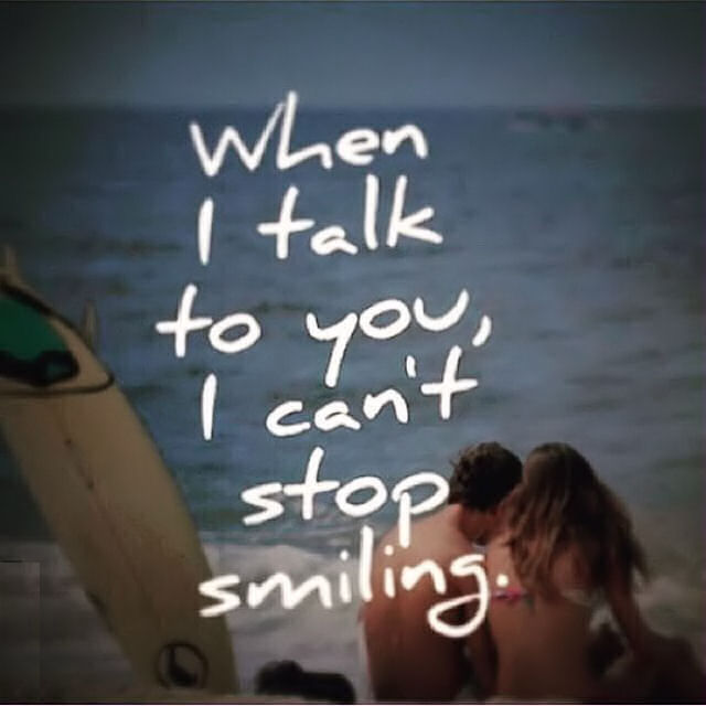 When I Talk To You I Can't Stop Smiling Pictures, Photos, and Images ...