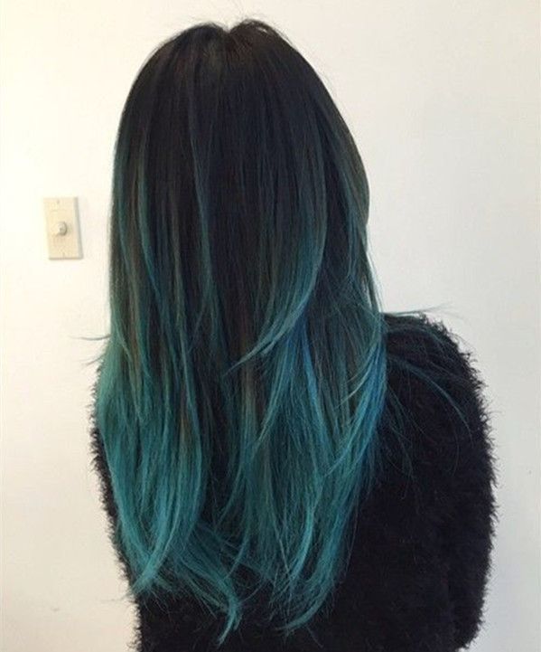 Turquoise Hair