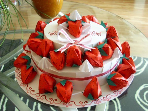 Origami Strawberry Cake Pictures, Photos, and Images for Facebook ...
