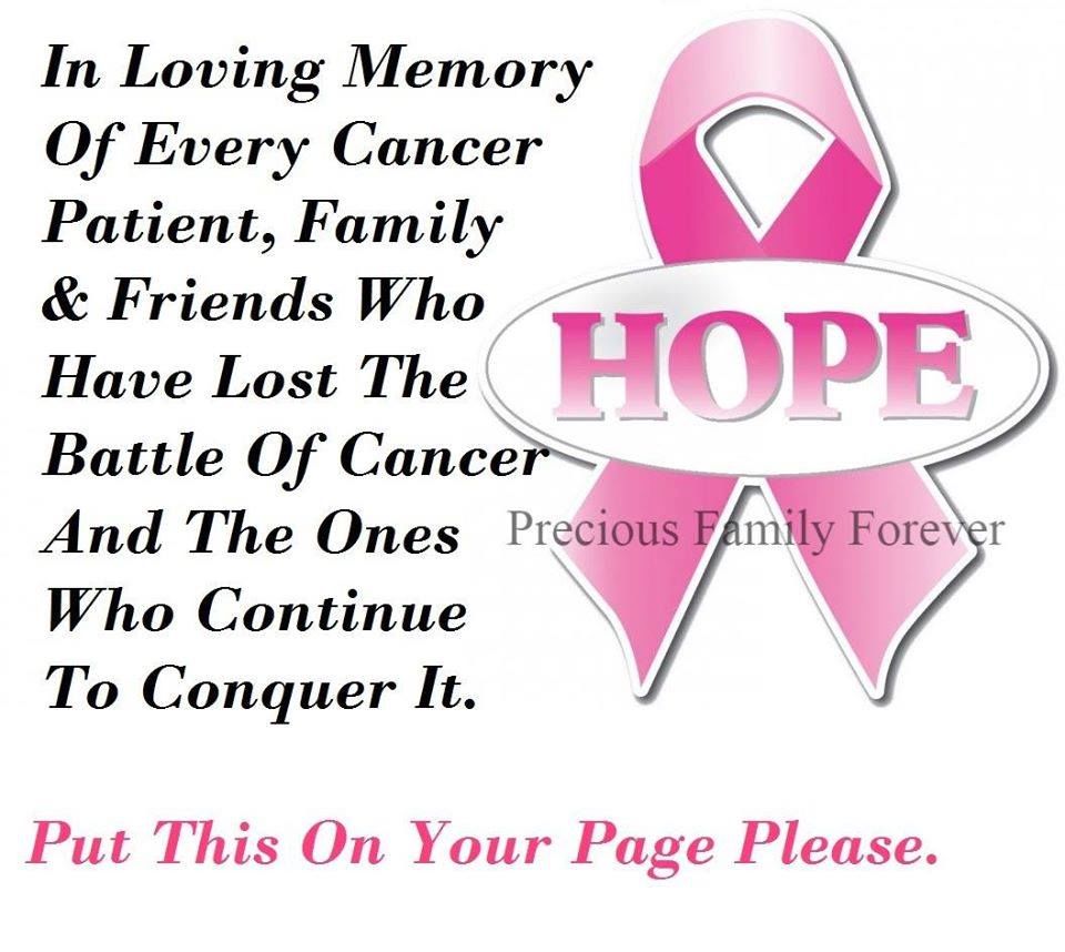In Loving Memory Of All Cancer Patients Pictures, Photos, and Images ...
