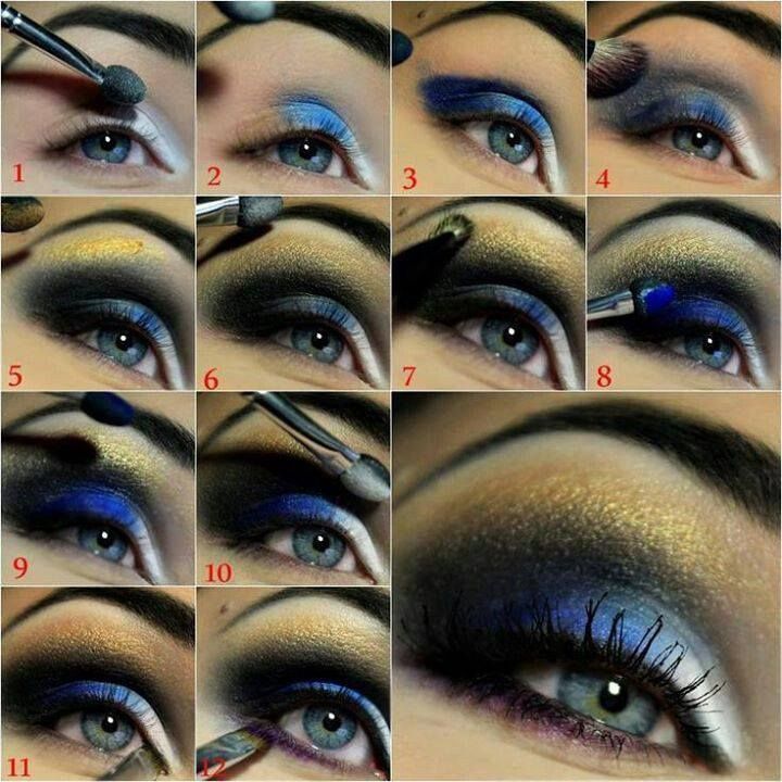 Smokey Eye Makeup For Blue Eyes Tutorial