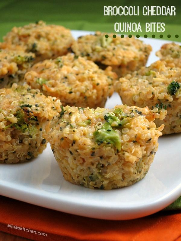 Broccoli Cheddar Quinoa Bites Pictures, Photos, and Images for Facebook ...