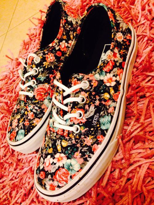 Floral Vans Pictures, Photos, and Images for Facebook, Tumblr ...