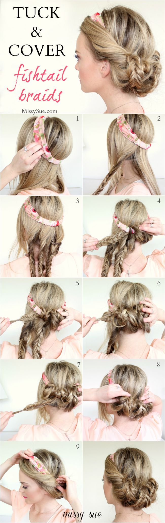 Tuck And Cover Fishtail Braids Pictures, Photos, and Images for ...