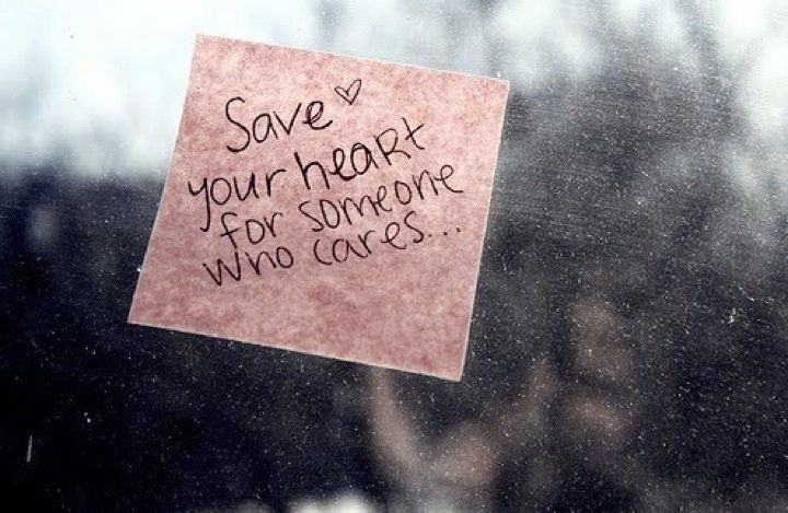 Save Your Heart For Someone Who Cares Pictures, Photos, and Images for ...