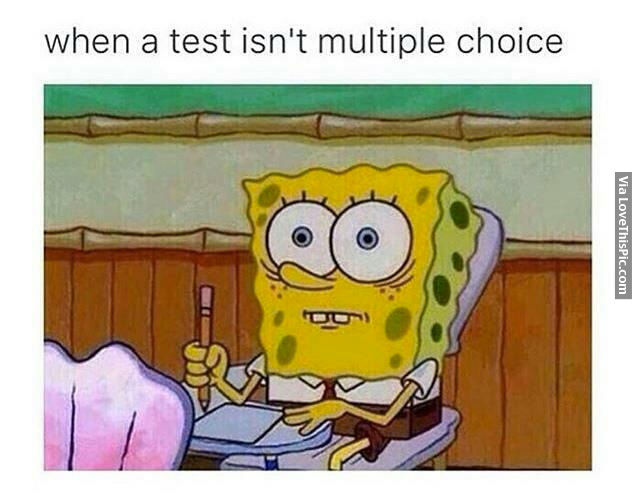 When A Test Isn't Multiple Choice Pictures, Photos, and Images for ...