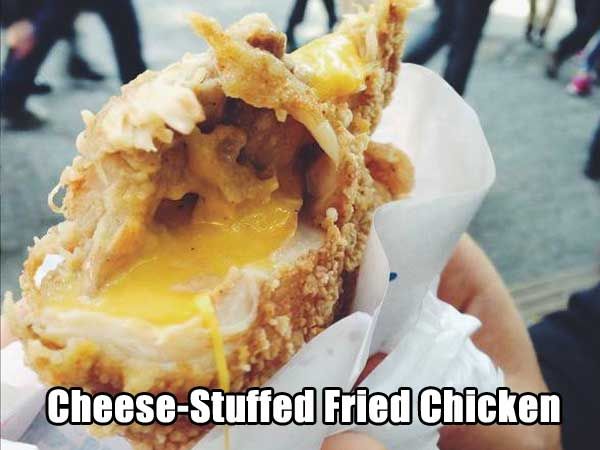 Cheese Stuffed Fried Chicken Pictures, Photos, and Images for Facebook ...