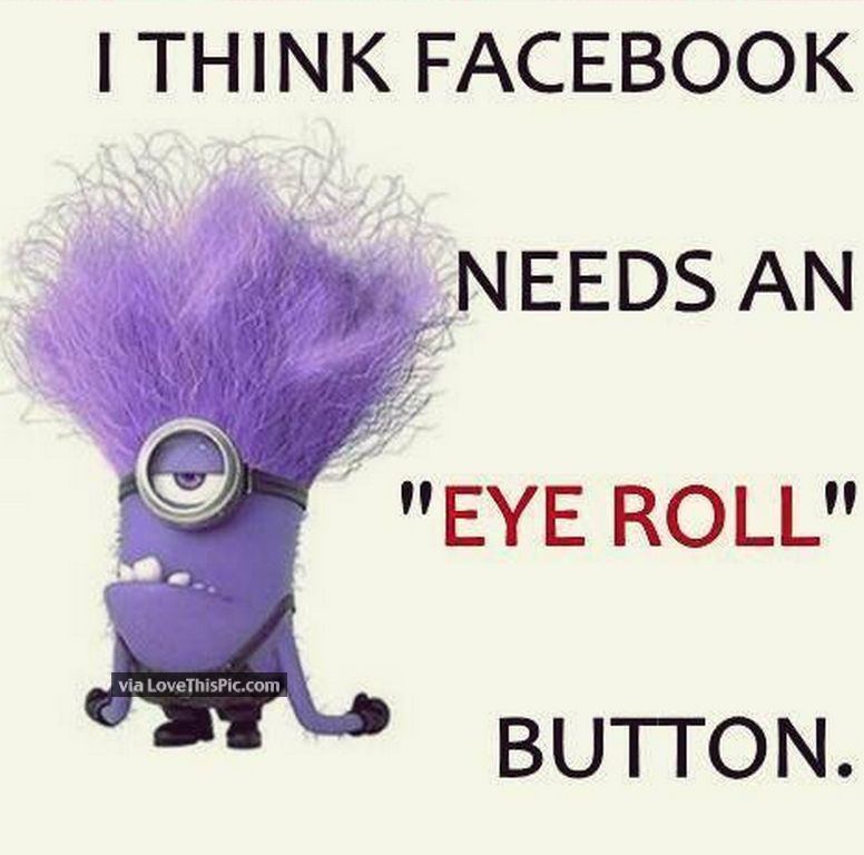 I Think Facebook Needs An Eye Roll Button Pictures, Photos, and Images ...
