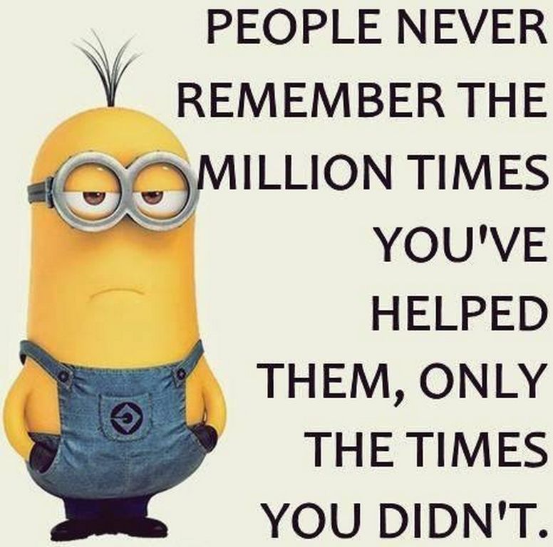 People Only Remember Minion Pictures, Photos, and Images for Facebook ...
