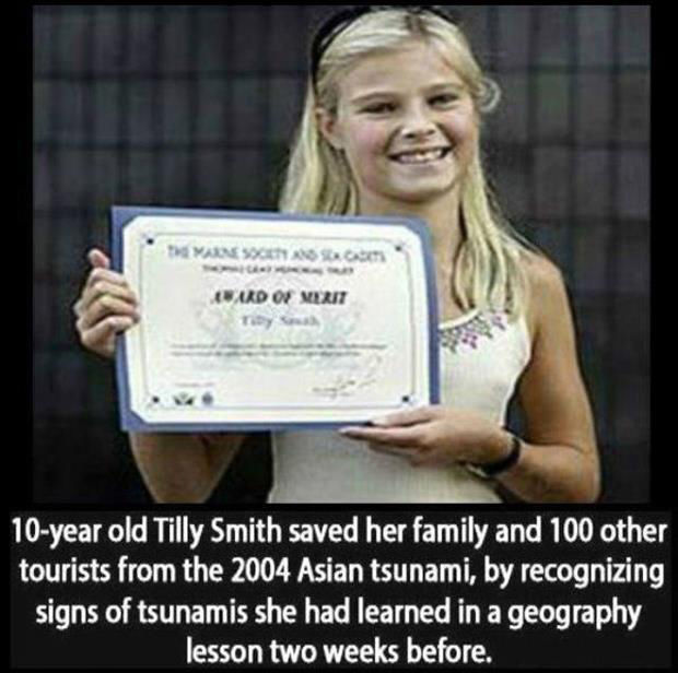 10-Year Old Tilly Smith Saved Her Family And 100 Other Tourists ...