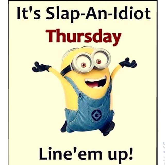 Happy Thursday Minion Quote