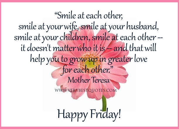 Happy Friday! Smile At Each Other.... Pictures, Photos, and Images for ...