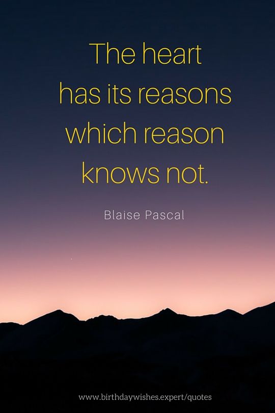 The Heart Has Its Reasons Pictures, Photos, and Images for Facebook ...