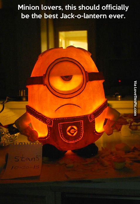 Minion Jack O Lantern Pictures, Photos, and Images for Facebook, Tumblr ...