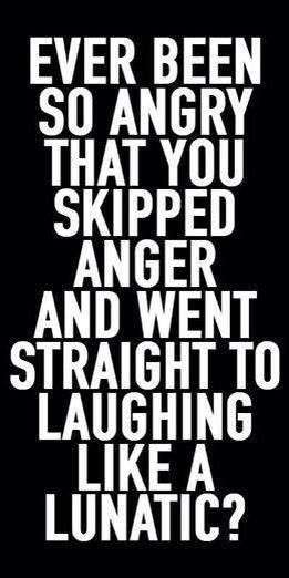 Ever Been So Angry That You Skipped Anger And Went Straight To Laughing ...