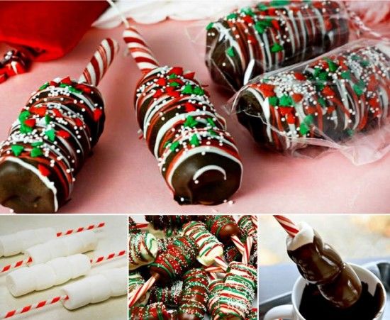 Chocolate Marshmallow Sticks Recipe Pictures, Photos, and Images for ...