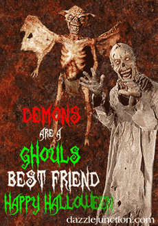 Demons Are A Ghouls Best Friend...Happy Halloween Pictures, Photos, and ...