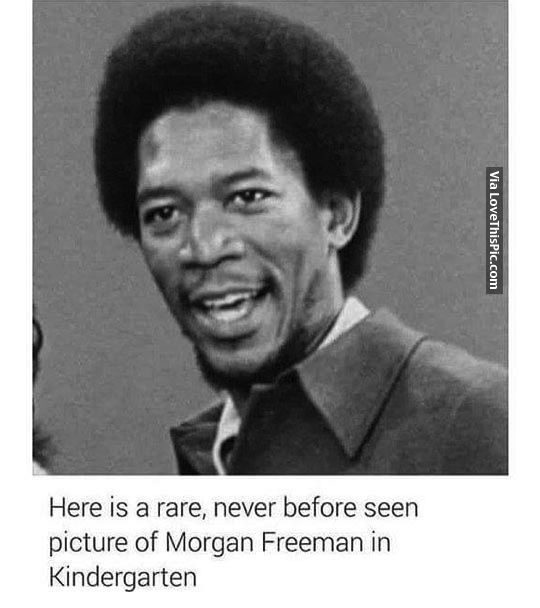 Rare Picture Of Morgan Freeman In Kindergarten Pictures, Photos, and ...