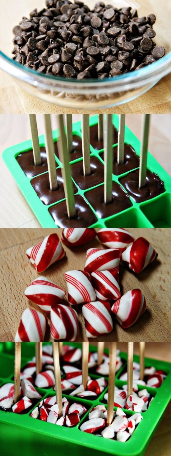 Easy Hot Chocolate Peppermint Sticks Pictures, Photos, and Images for ...