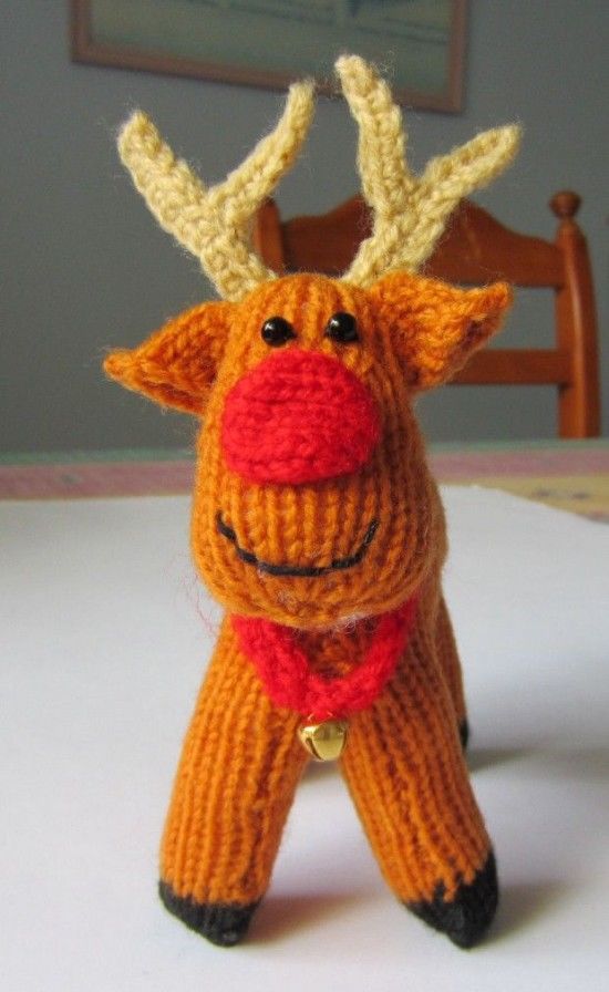 Rudolph Knitting Tutorial Pictures, Photos, and Images for Facebook ...
