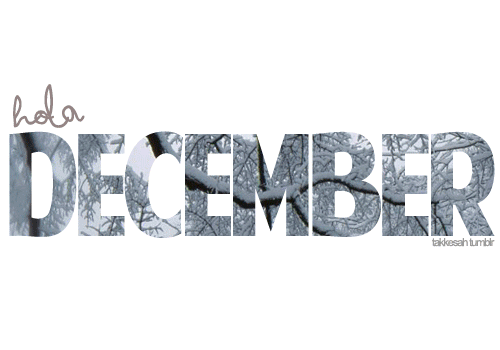 December Word Tumblr