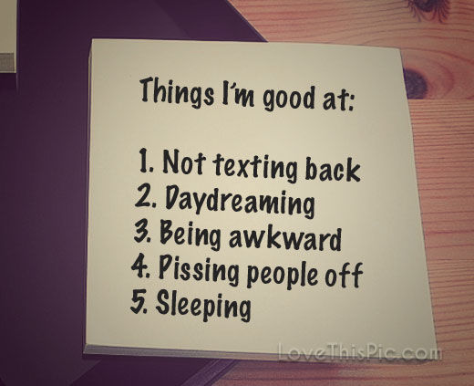 Things I'm Good At Pictures, Photos, and Images for Facebook, Tumblr ...