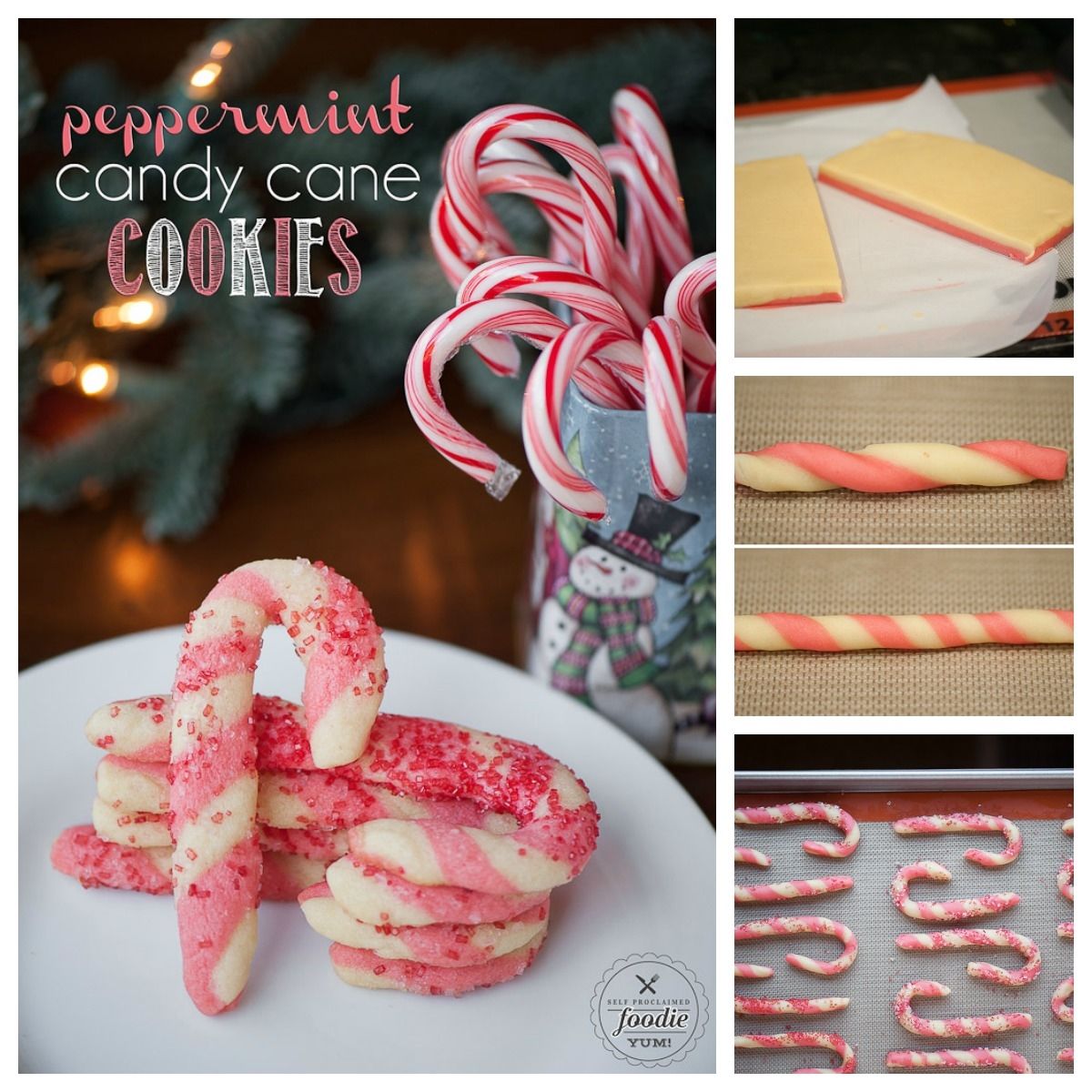 Peppermint Candy Cane Cookies Pictures, Photos, and Images for Facebook ...