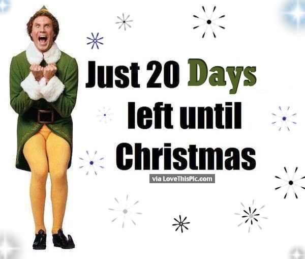 Just 20 Days Until Christmas Pictures Photos And Images For Facebook 