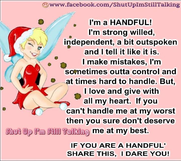 I Am A Handful Pictures, Photos, and Images for Facebook, Tumblr ...