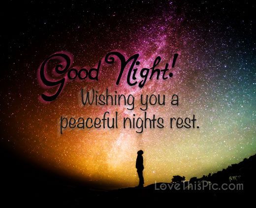 Peaceful Night Pictures, Photos, and Images for Facebook, Tumblr ...