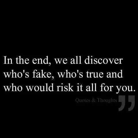 In The End We Always Discover Who Is Real And Fake Pictures, Photos ...